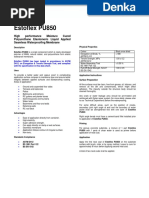 Boscoseal Pu: Technical Data Sheet | PDF | Concrete | Building Engineering