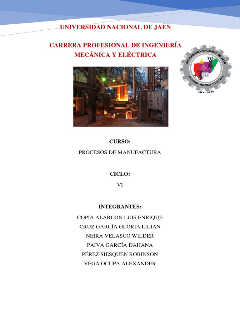 Guía_Aprendizaje Procesos de Manufactura Semana 7 | PDF | Rieles | Líquidos