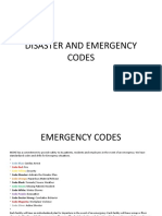 Standardized Emergency Color Codes | PDF | Emergency | Dangerous Goods