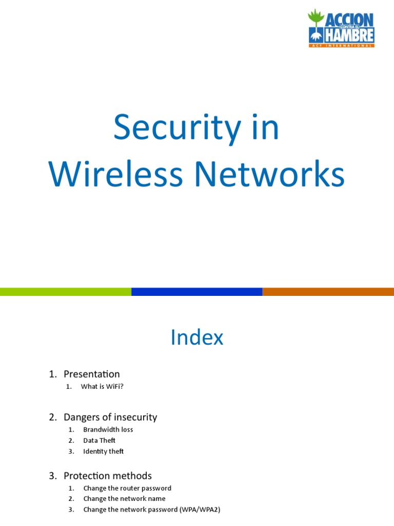 EN-Security in Wireless Networks | PDF