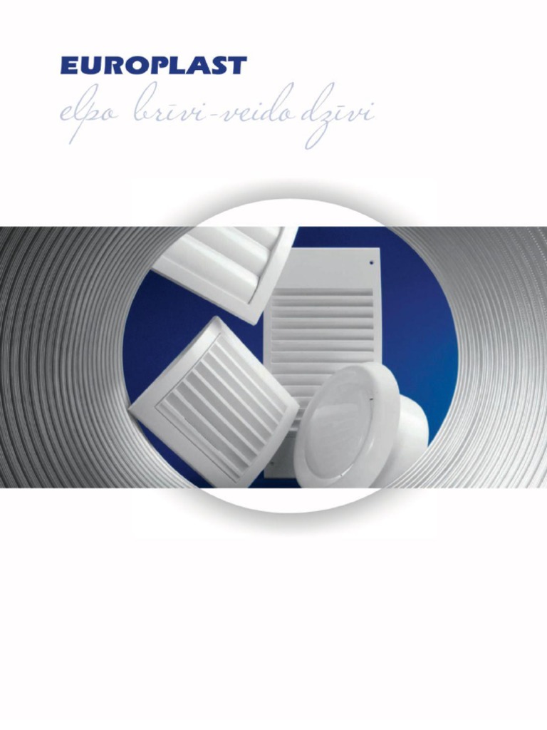 Europlast Ventilation Product Catalog | PDF | Art