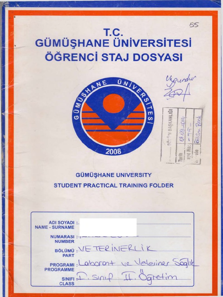 laborant-veteriner-ornek-staj-dosyas | PDF