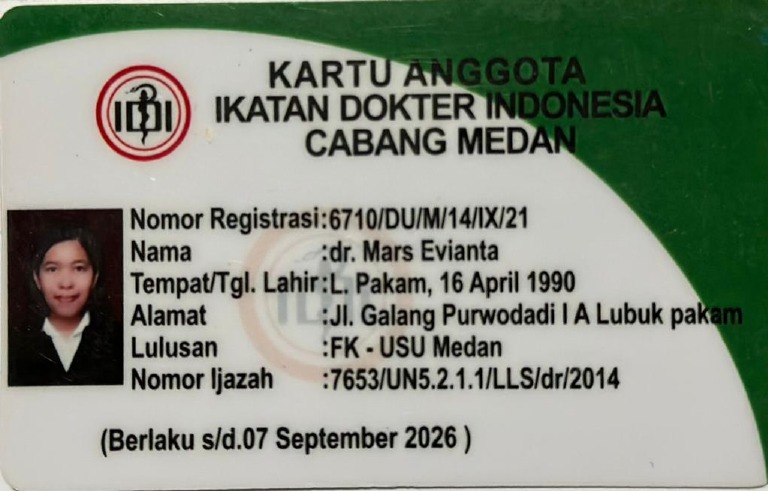 Kartu Anggota Ikatan Dokter Indonesia | PDF