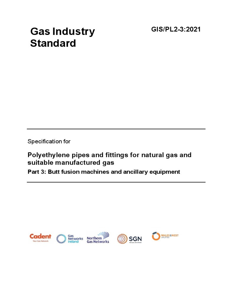 GIS-PL2-3 2021 butt fusion | PDF