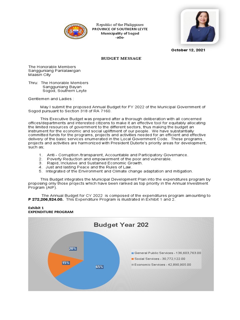 SK Budget Message For 2022 | PDF | Taxes | Budget