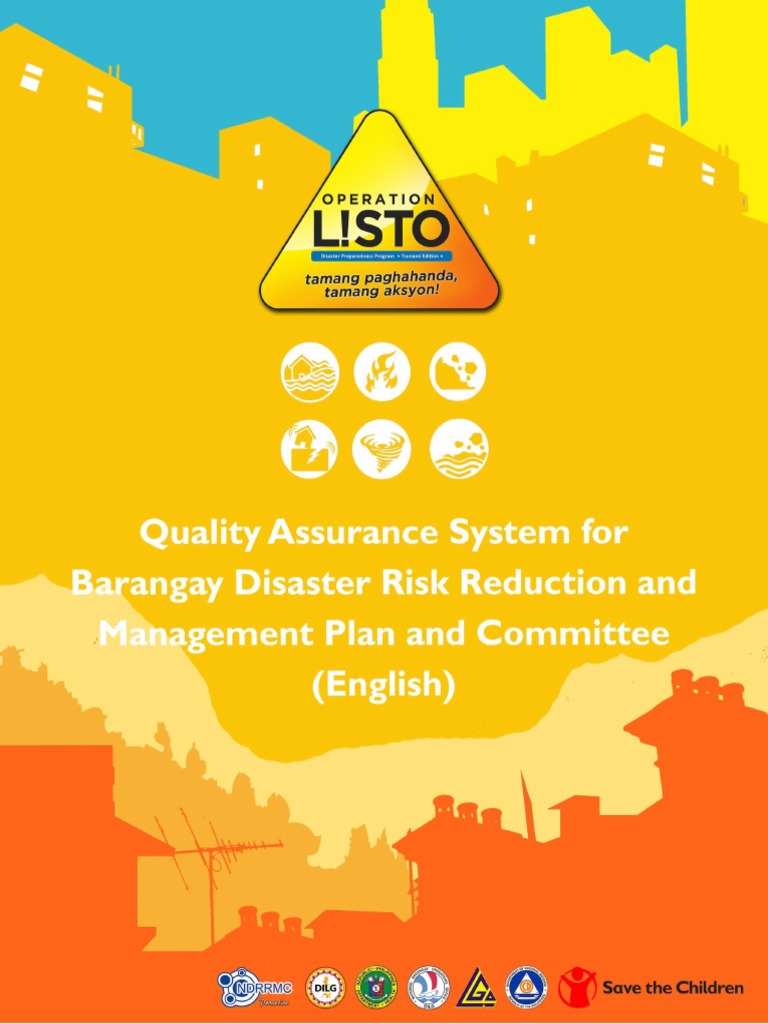 Barangay DRRM Plan Template 2025 | PDF | Hazards | Emergency Evacuation
