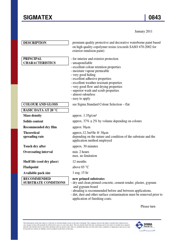 0843 - Sigmatex (2022 - 09 - 01 14 - 28 - 16 UTC) | Download Free PDF | Paint | Materials