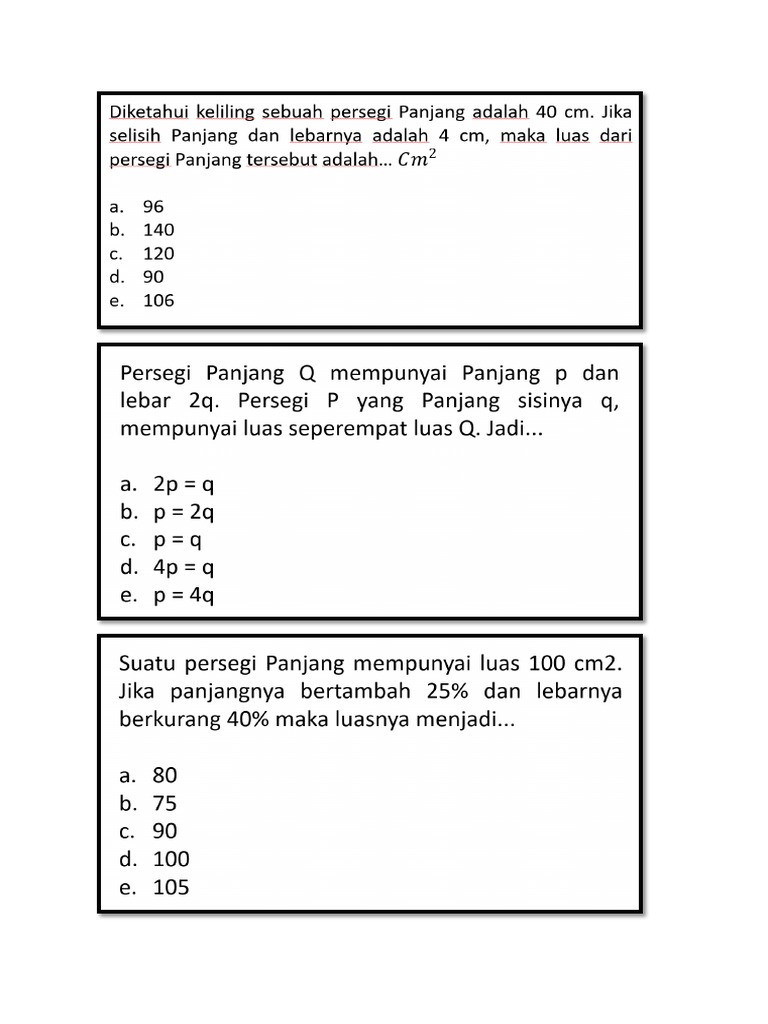 TIU 7 - Soal | PDF