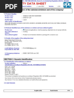 Calla 1452 Material Safety Data Sheet: Zip-Chem Products | PDF ...