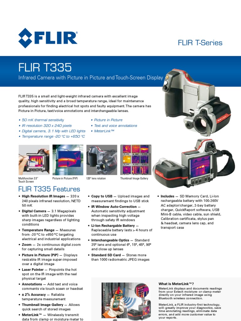 FLIR T-Series | PDF | Infrared | Digital Camera