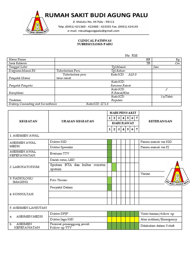 Format CP TB Paru Baru | PDF