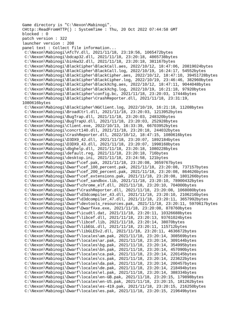 launcher_log_321_to_322 | PDF