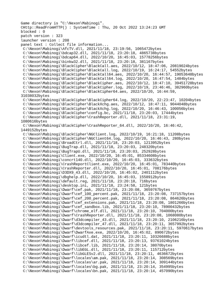 Launcher Log 322 To 323 | PDF