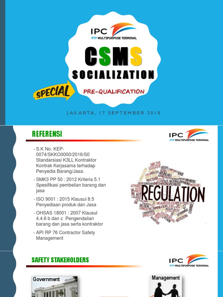 CSMS Socialization | PDF