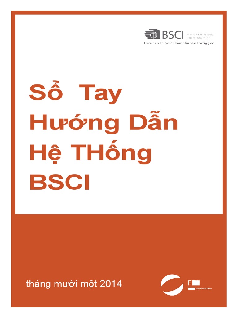 Sổ Tay Hướng Dẫn BSCI 2.0 - phiên Bản Đầy Đủ | PDF