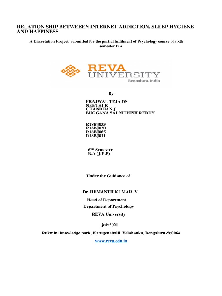 Dessertation Project | PDF