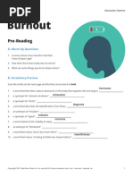 Burnout Inventory | PDF