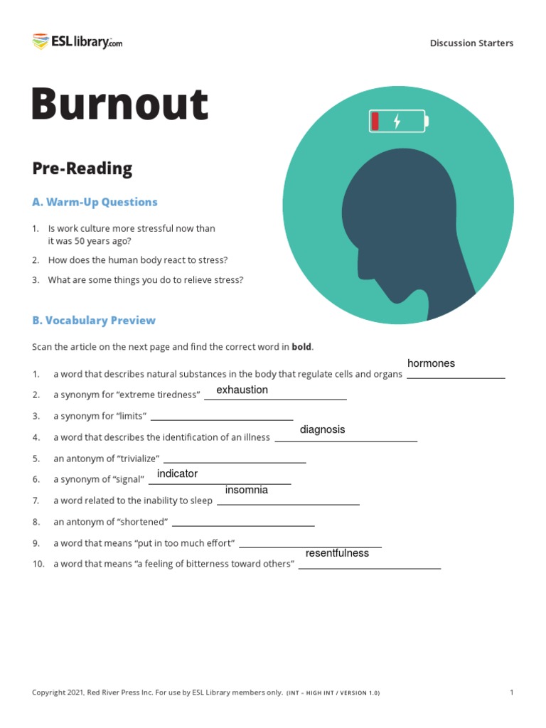 Burnout | PDF | Occupational Burnout | Stress (Biology)