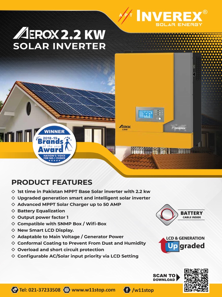 Inverex Aerox 2 2 KW | PDF