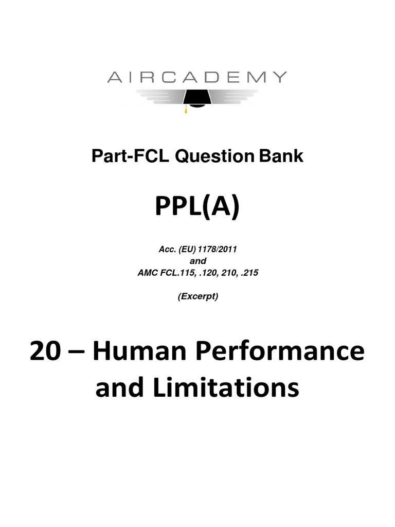 Ecqb PPL 20 HPL Ppla en | PDF