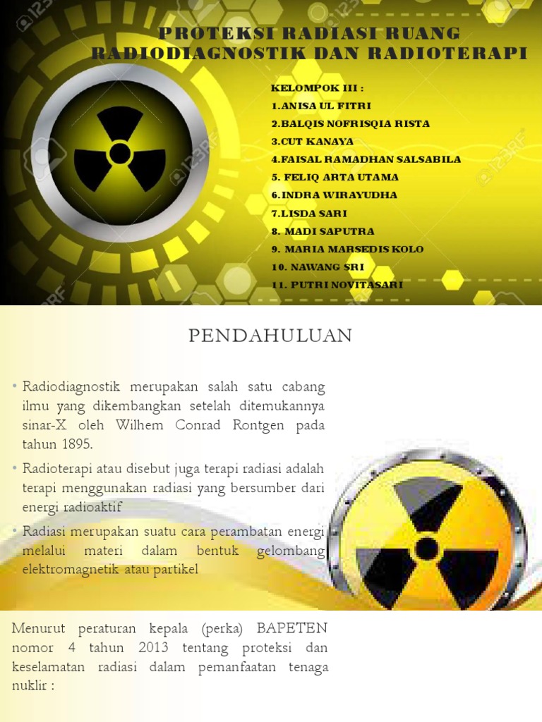 Proteksi Radiasi Ruang Radiodiagnostik Dan Radioterapi | PDF | Griya ...