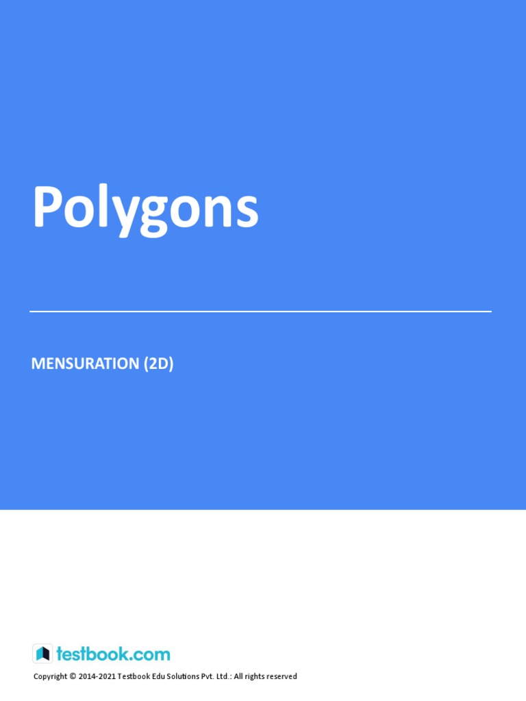 Polygon - Study Notes | PDF | Angle | Polygon