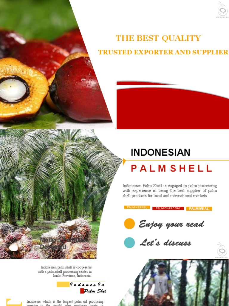 Indonesian Palm Shell Catalog | PDF | Palm Oil | Indonesia