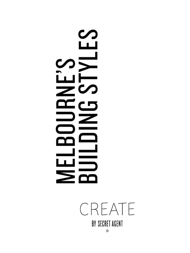 Guide to Melbournes Building Styles | PDF