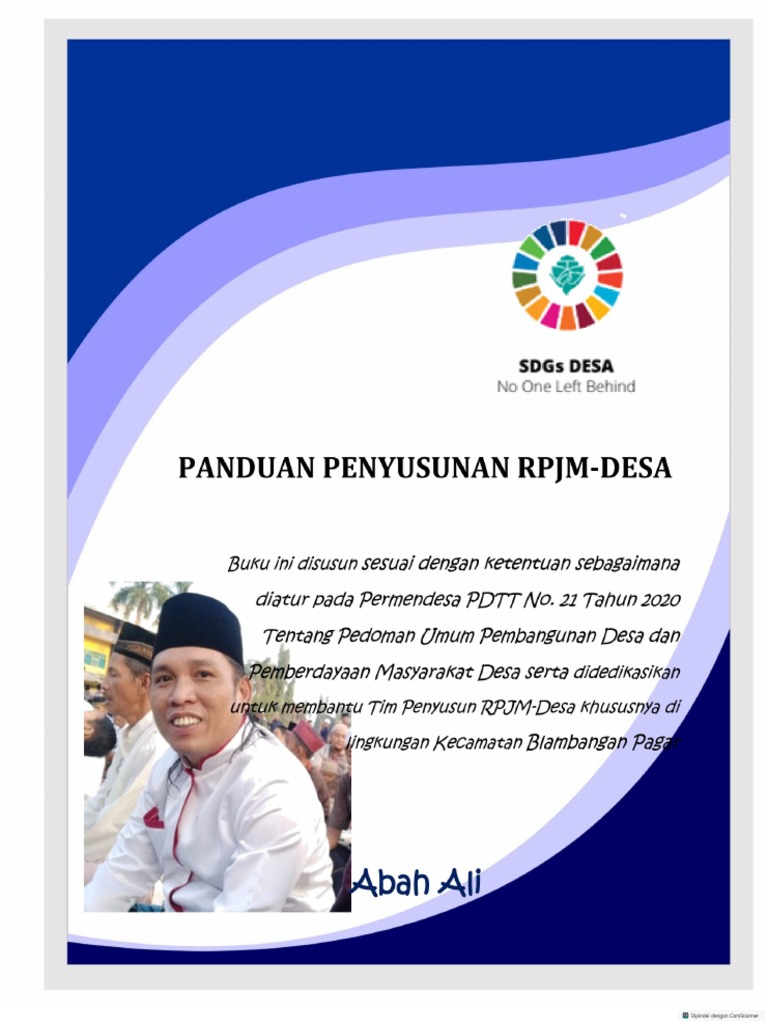 Buku Panduan penyusunan RPJM-Desa | PDF