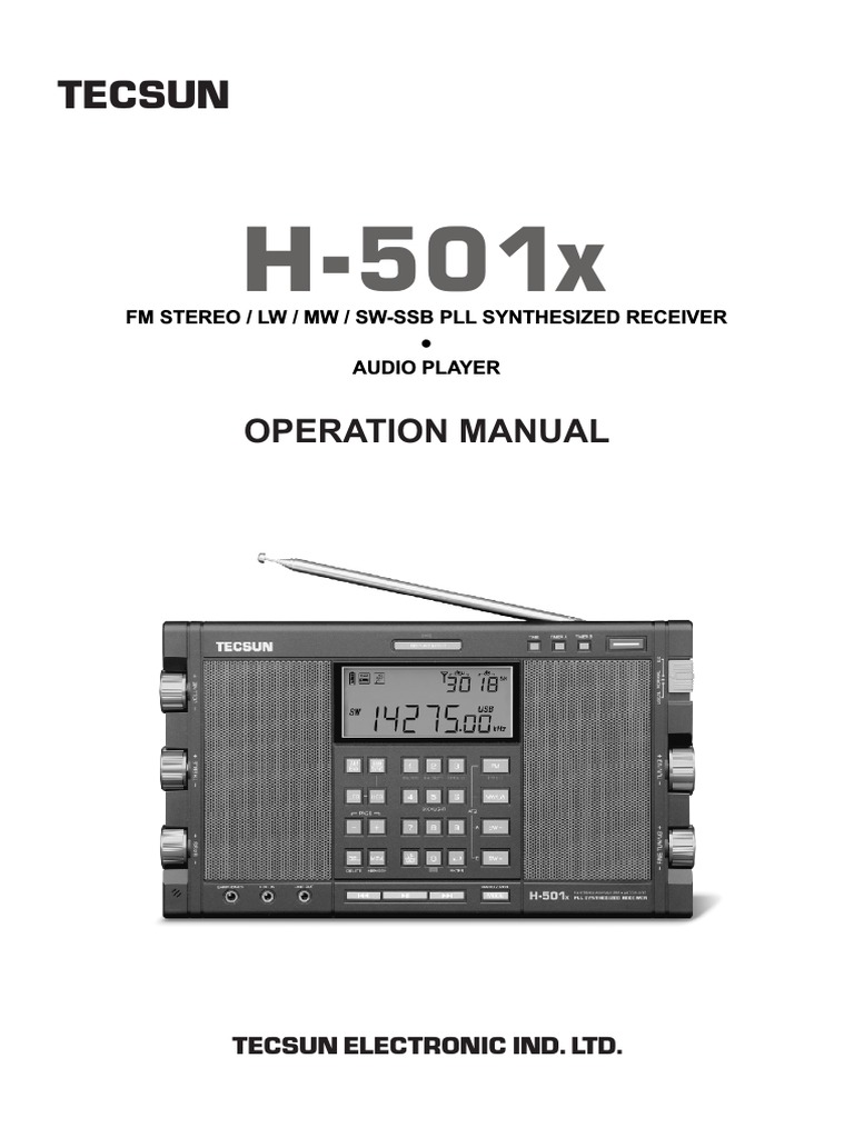 H501x English Manual V041120 | PDF