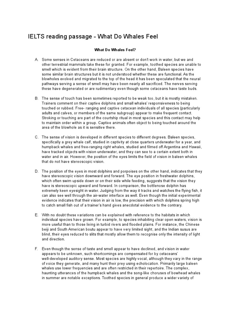 IELTS Academic Reading Practice Test-4 | PDF