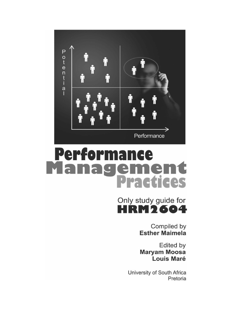 HRM2604 Study Guide E | PDF | Performance Appraisal | Learning