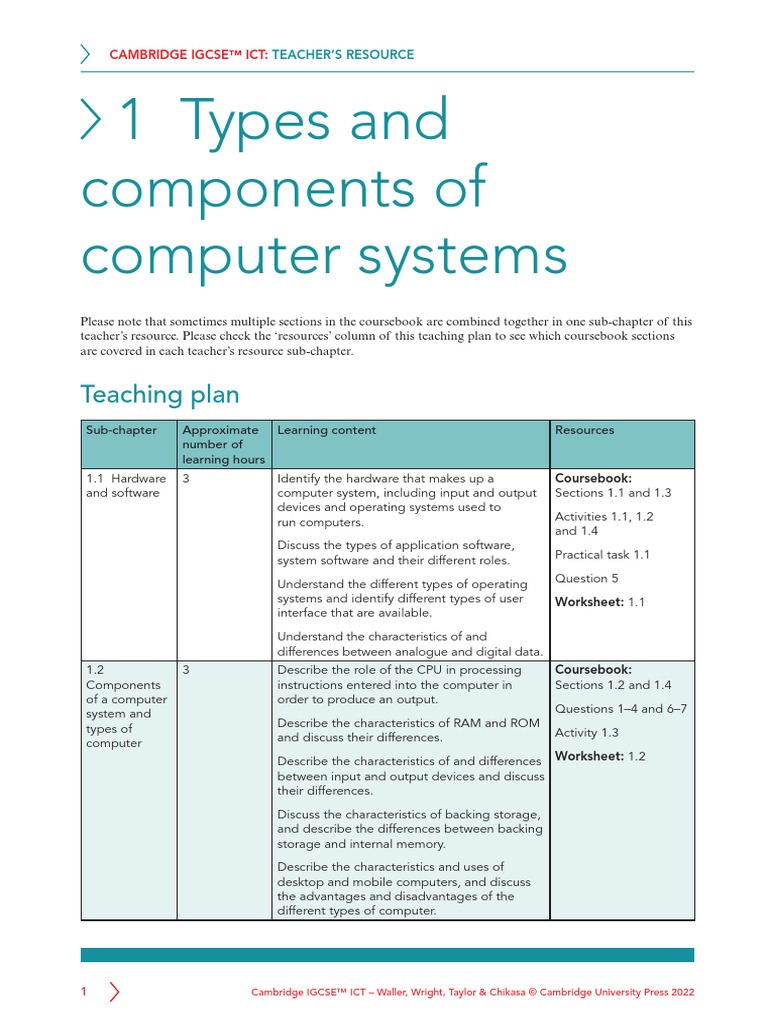 Igcse Ict 3ed Tr Chapter 1 Pdf