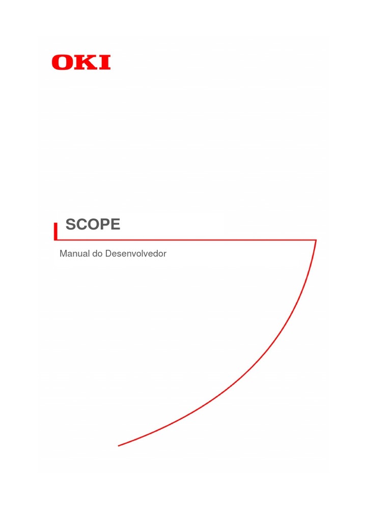 Scope - Manual Desenvolvedor | PDF