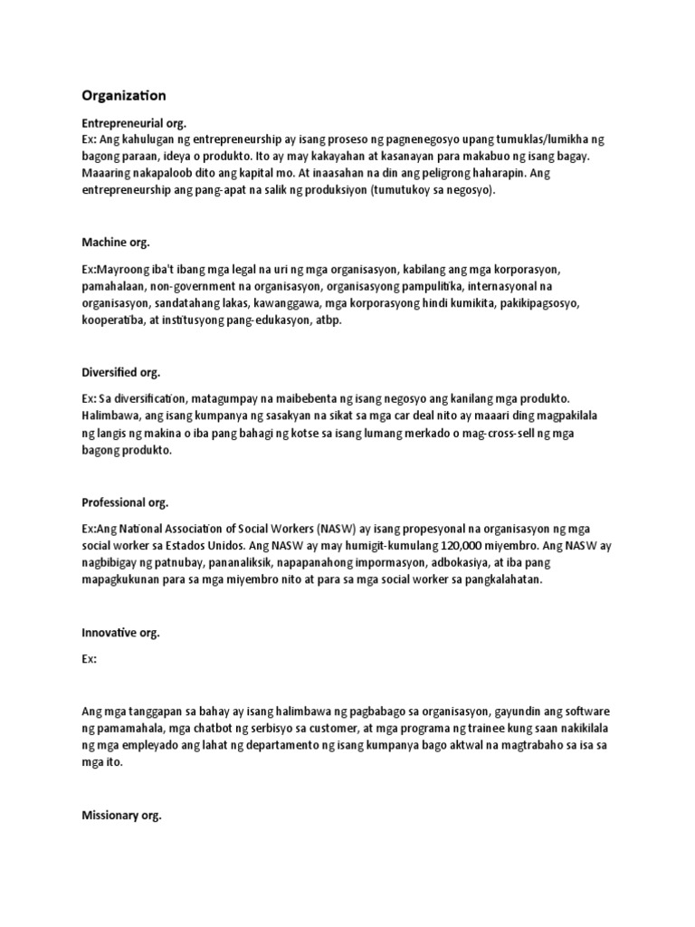 Organization Management | PDF