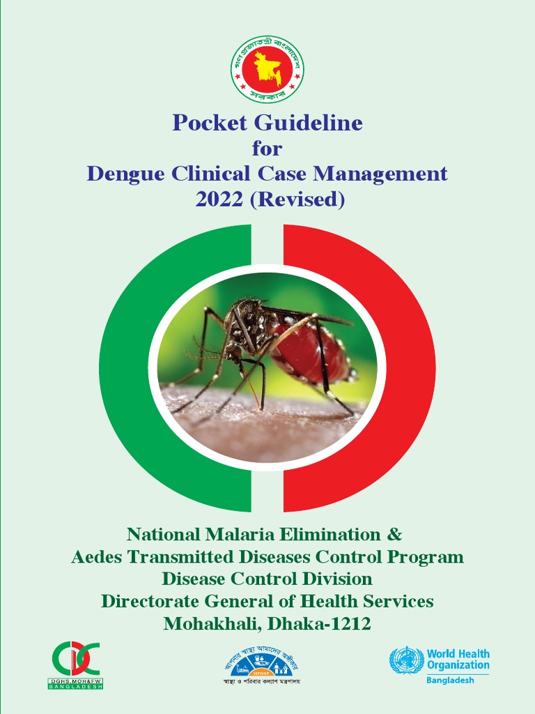 Pocket Guideline for Dengue Clinical Case Management 2022 (Revised) | PDF