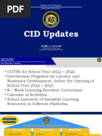 AIP School Template SY 2025-2026 | PDF | Learning