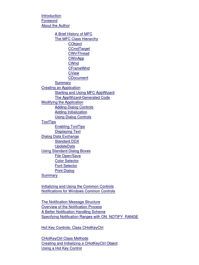 MFC Programming With Visual.C++ 6 Unleashed | PDF