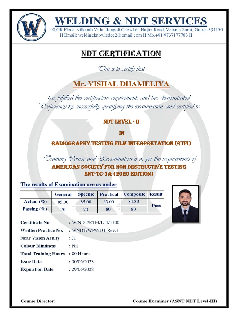 Rtfi Exam Record | PDF