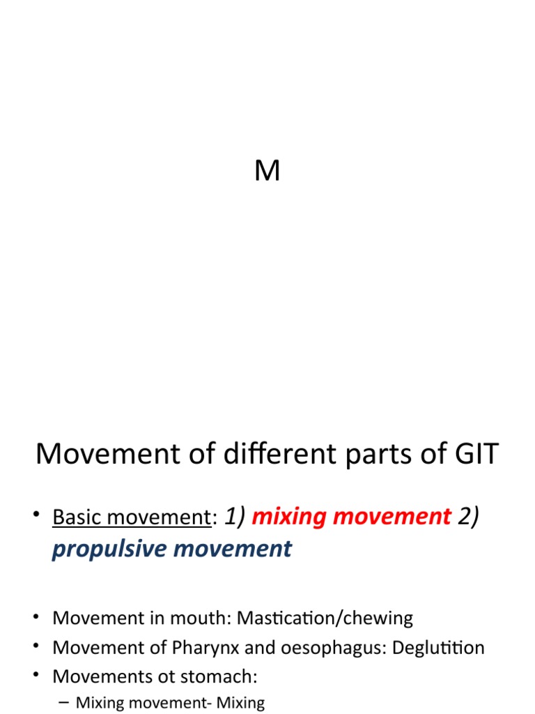 8.movement of GIT | PDF