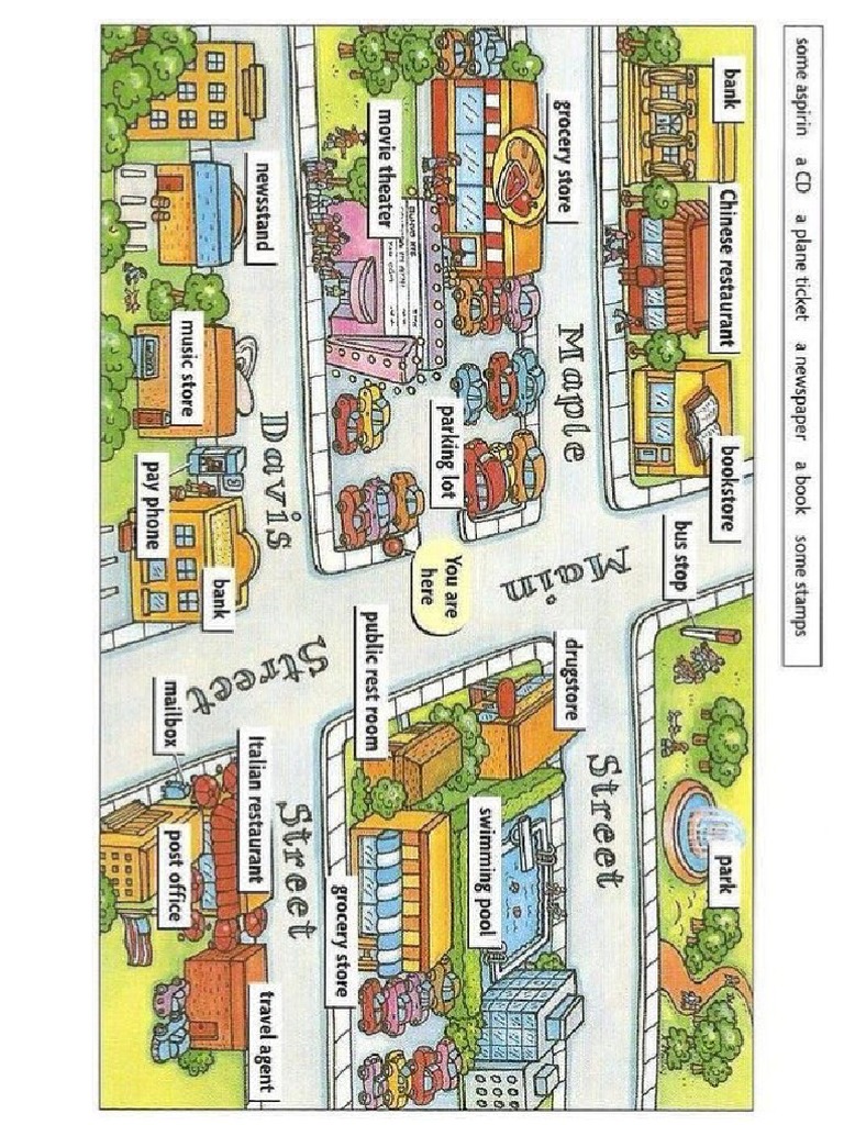 Prepositions of Location | PDF
