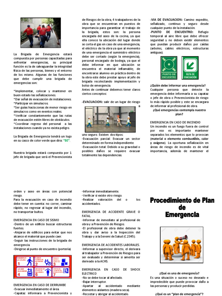 Guía de Brigada de Emergencia | PDF