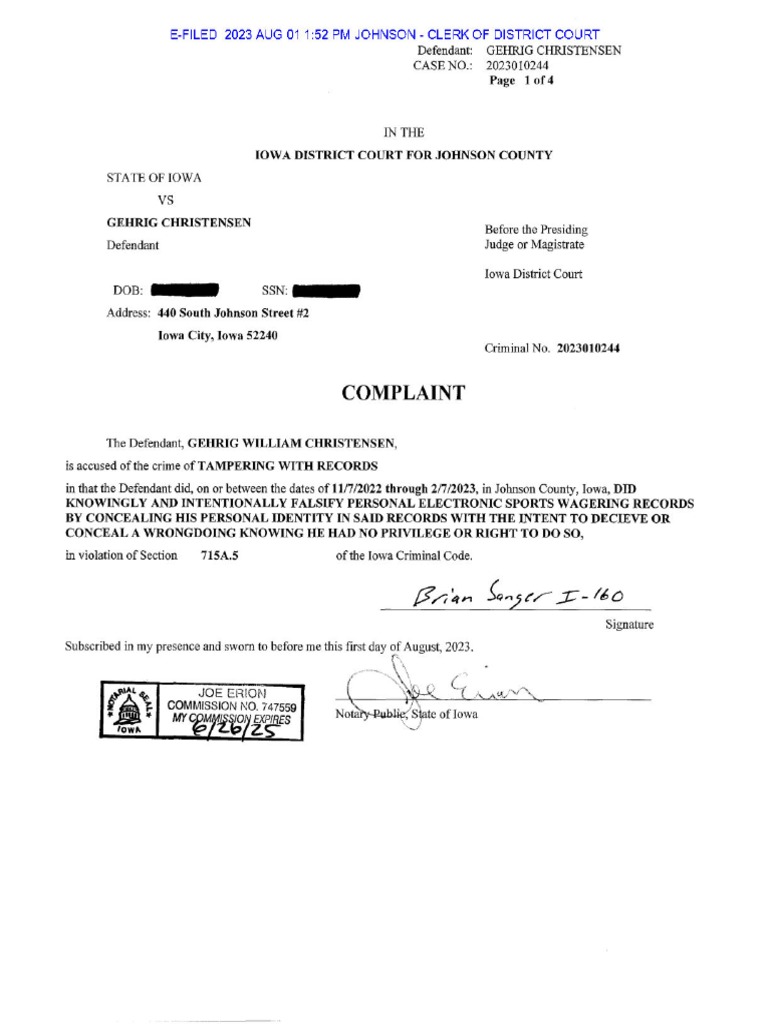 Redacted Christensen | PDF