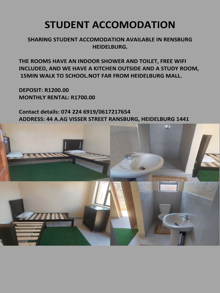 Student Accomodation Pdf
