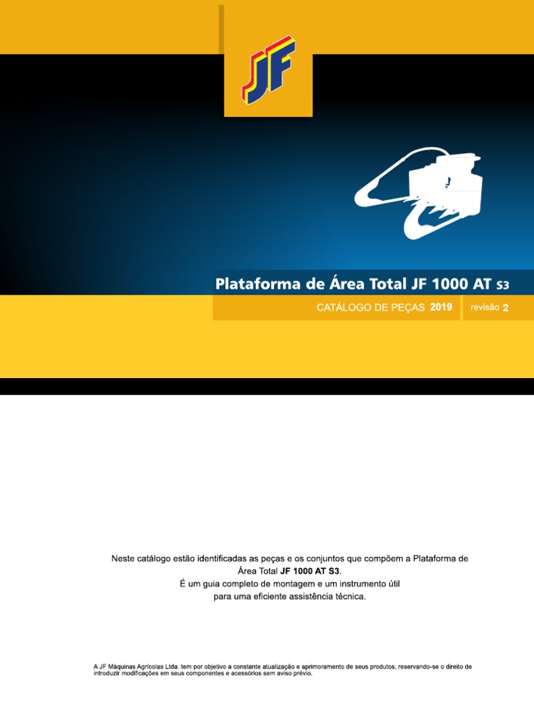 Plataforma Area Total - Jf-1000-At-2019 | PDF