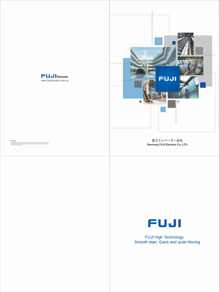 2022 FUJI Elevator Catalog | PDF