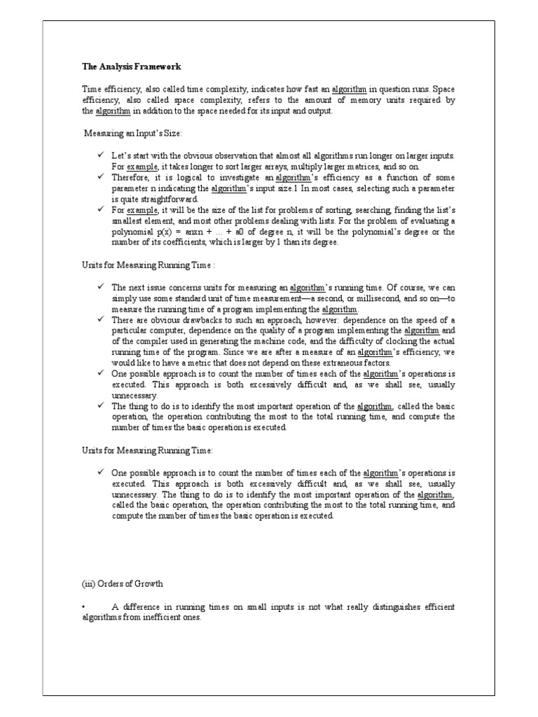 Asymptotic Analysis and Best Worstand Average Case | PDF | Time Complexity | Algorithms