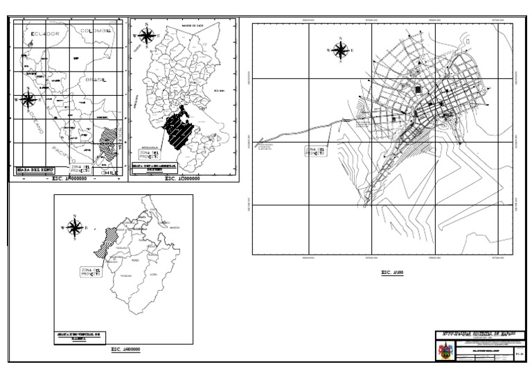 Plano de Ubicacion Mañazo 01-A1 | PDF