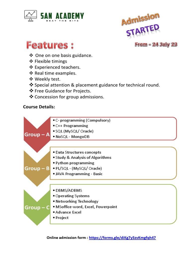 Mathpati Sir Course Details and Fees Structure | PDF | My Sql | Sql