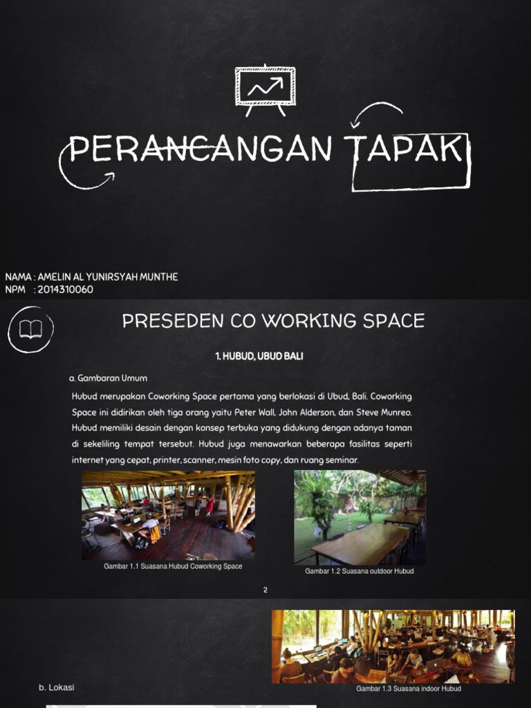 Desain Hubud: Coworking di Ubud Bali | PDF